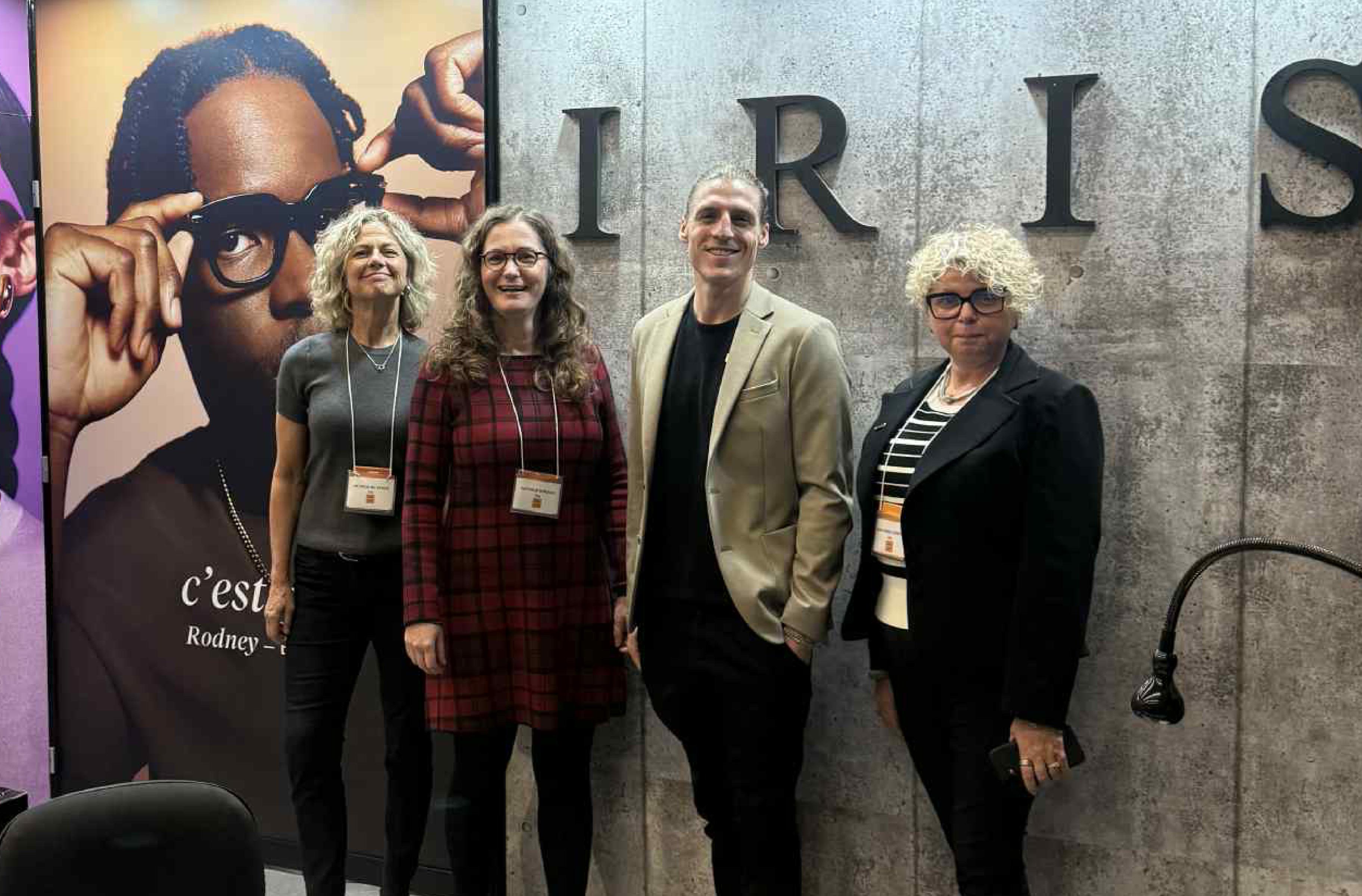 IRIS at the Vision Show and the 100th anniversary of the School of Opt ...