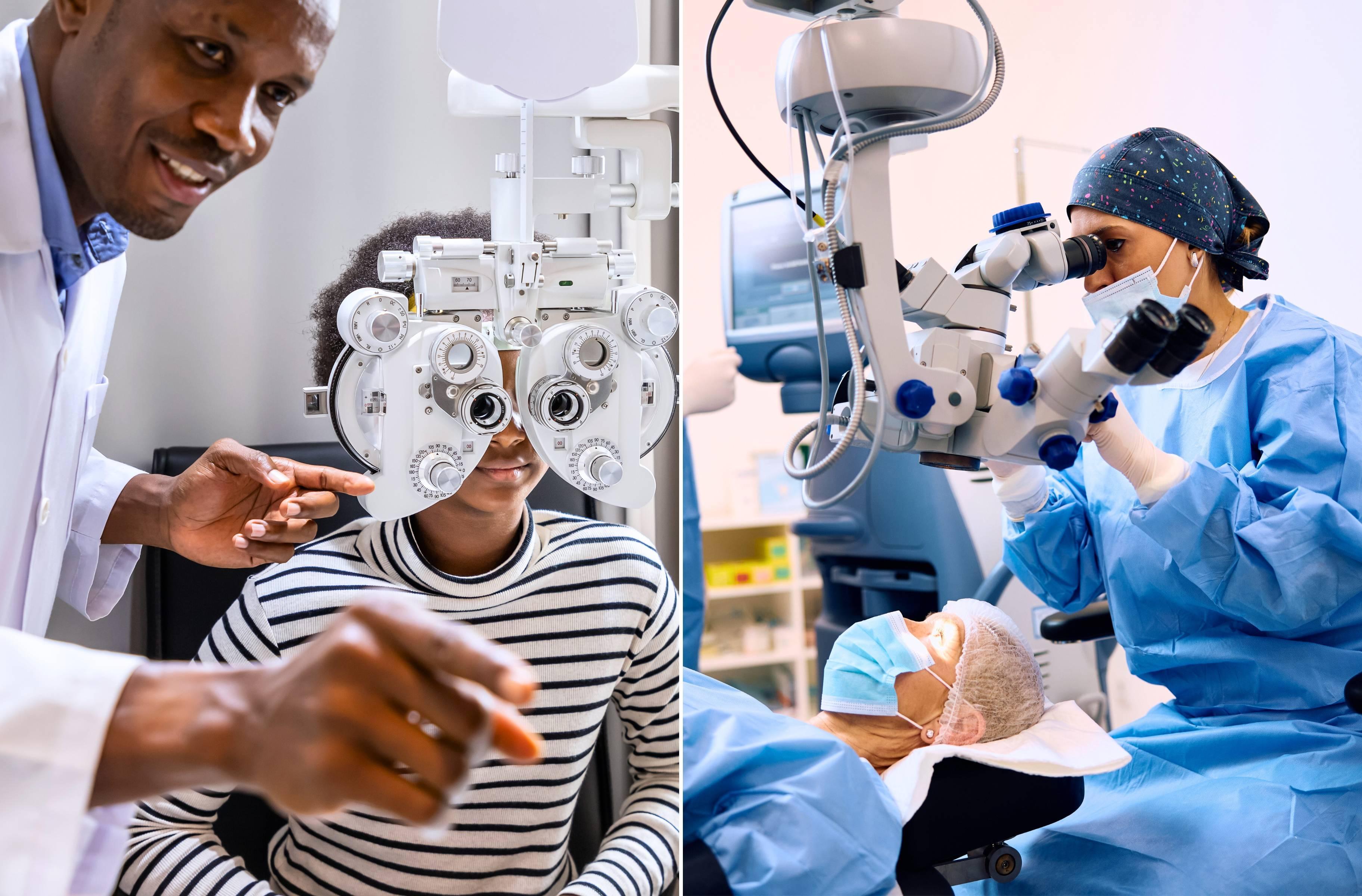 Optométriste et ophtalmologiste : Comprendre la différence – Iris